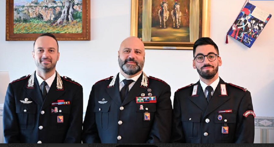 Carabinieri, lascia il capitano Bizzarro, Chirdo a capo della stazione ...