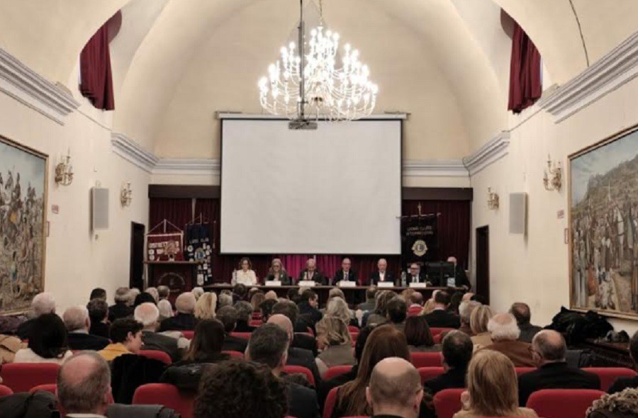 Lions, ricordato Pino Grimaldi nella sala Cerere di Palazzo Chiaramonte ...