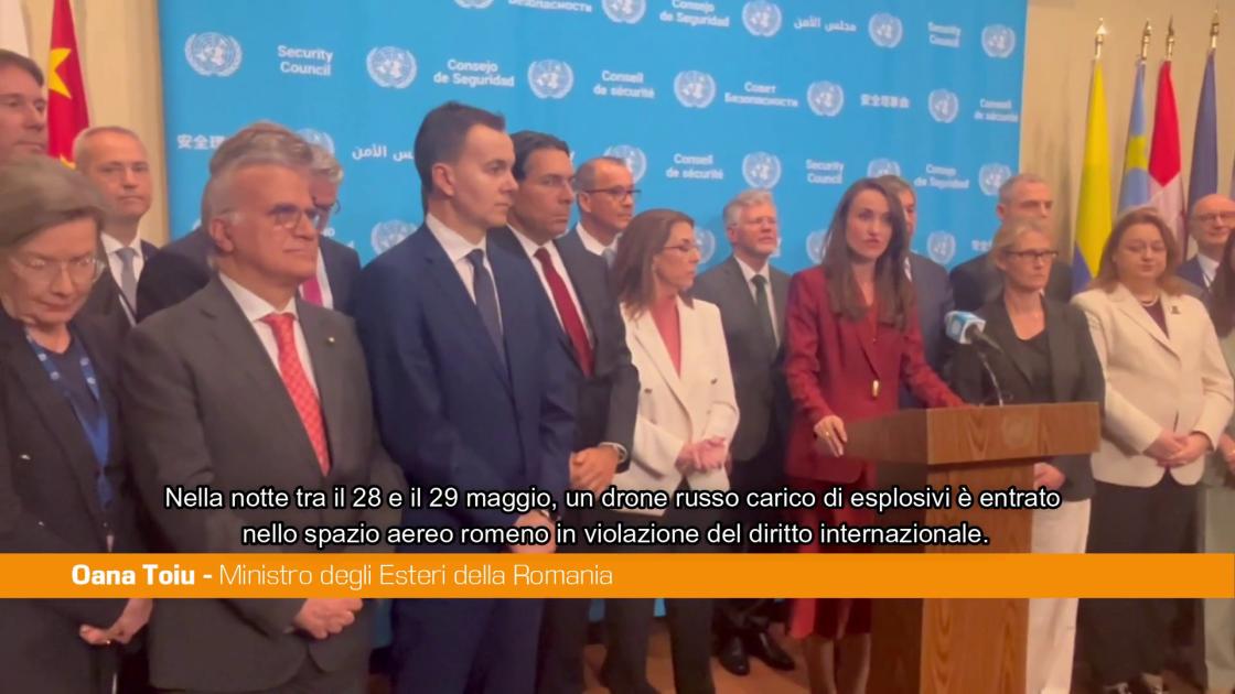 Drone russo in Romania, Toiu porta la questione al Consiglio Onu ...